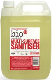 Bio-D Multi Surface Sanitiser 5L x4 | Premcrest
