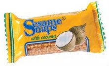 Sesame Snaps Coconut 30g x24 - Premcrest UK