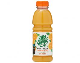 Sun Magic 100% Pure Fairtrade Orange Juice 500ml x12