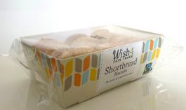 Wish4 Fairtrade Shortbread 220g x1 - Premcrest UK